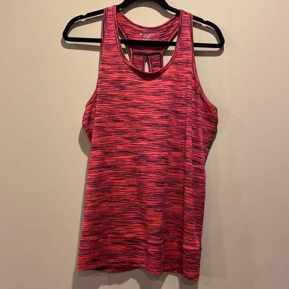 tek gear | Tops | Tek Gear Dry Tek Medium Pink Tank With Horizontal ...
